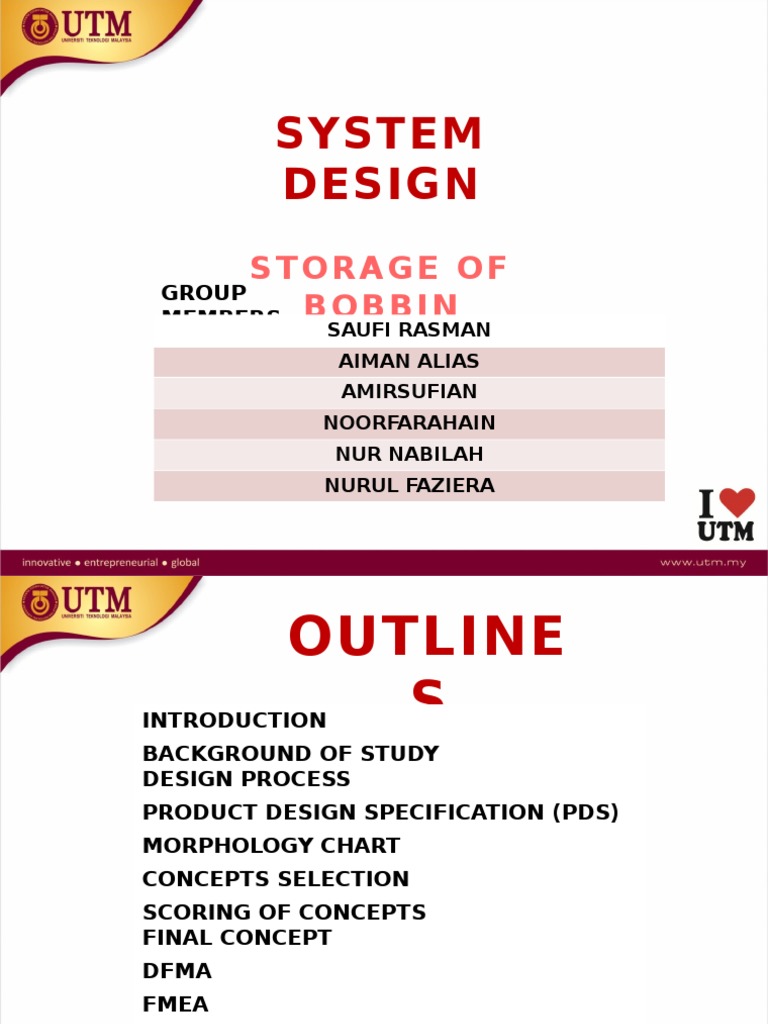 System Design Presentation | PDF | Wire | Reliability Engineering