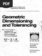 GD&T Book Complete | PDF | Engineering Tolerance | Technical Drawing