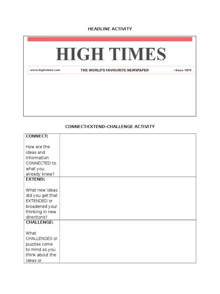 Metacognition Handout | PDF