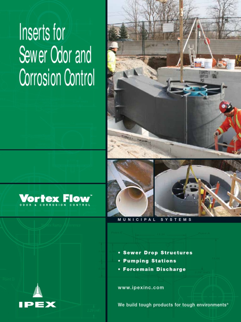 Vortex Flow Inserts Brochure | PDF | Sanitary Sewer | Sewage Treatment