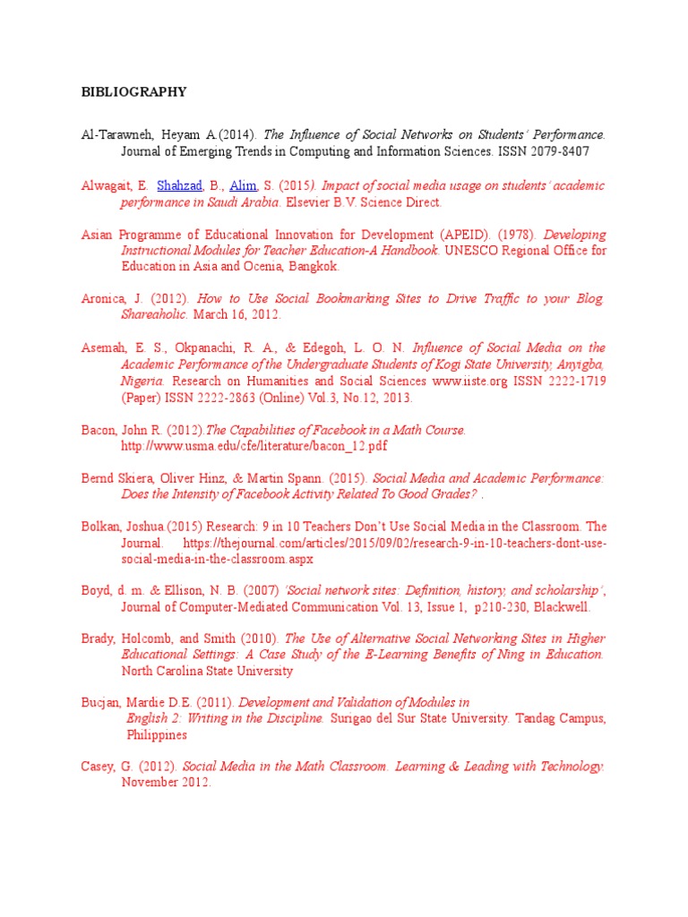 Bibliography | PDF | Social Media | Popular Culture & Media Studies