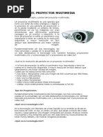 Historia Del Proyector | PDF | Tecnología de medios | Tecnología de ...