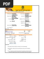 GSRTC PDF Ticket | PDF | Fare | Service Industries