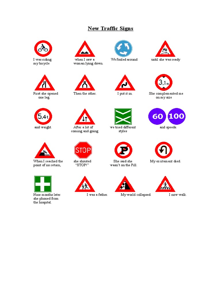 New Traffic Signs | PDF