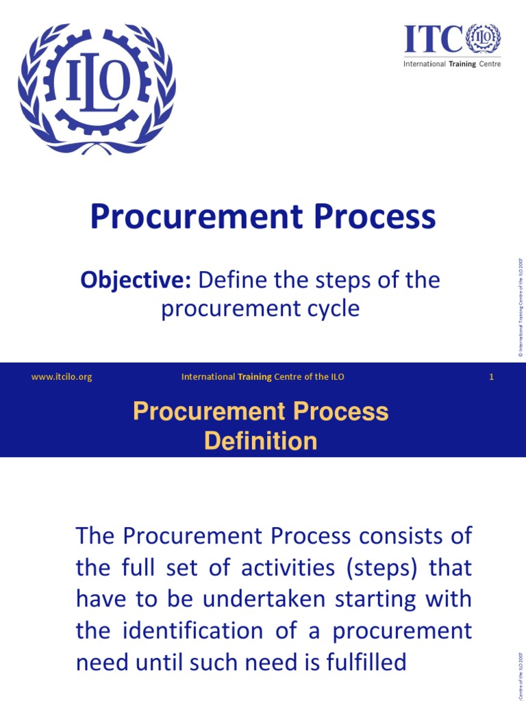 Procurement Process | PDF