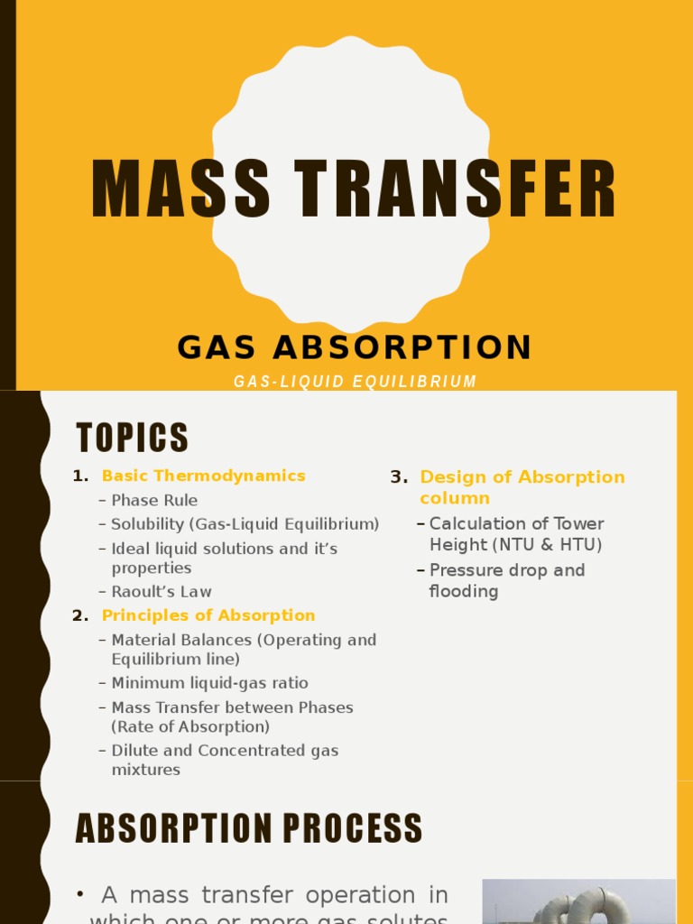Absorption (Part 1) | PDF | Solution | Absorption (Chemistry)