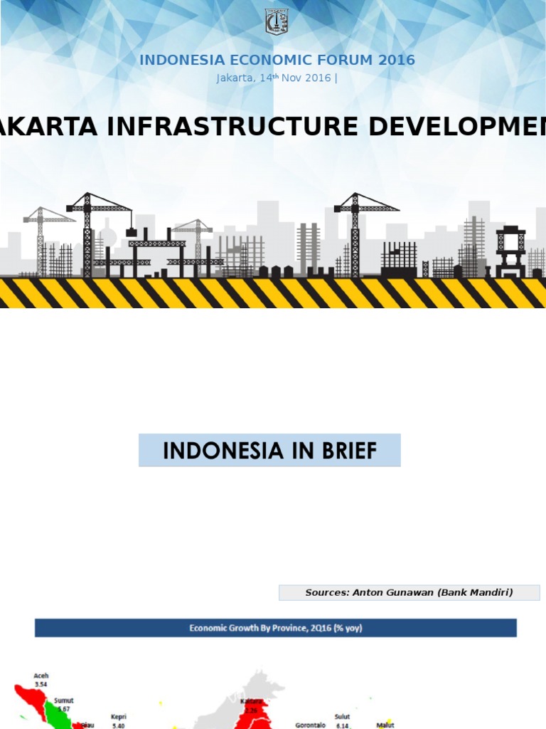 Jakarta Infrastructure Development 2016 | PDF | Jakarta | Industries
