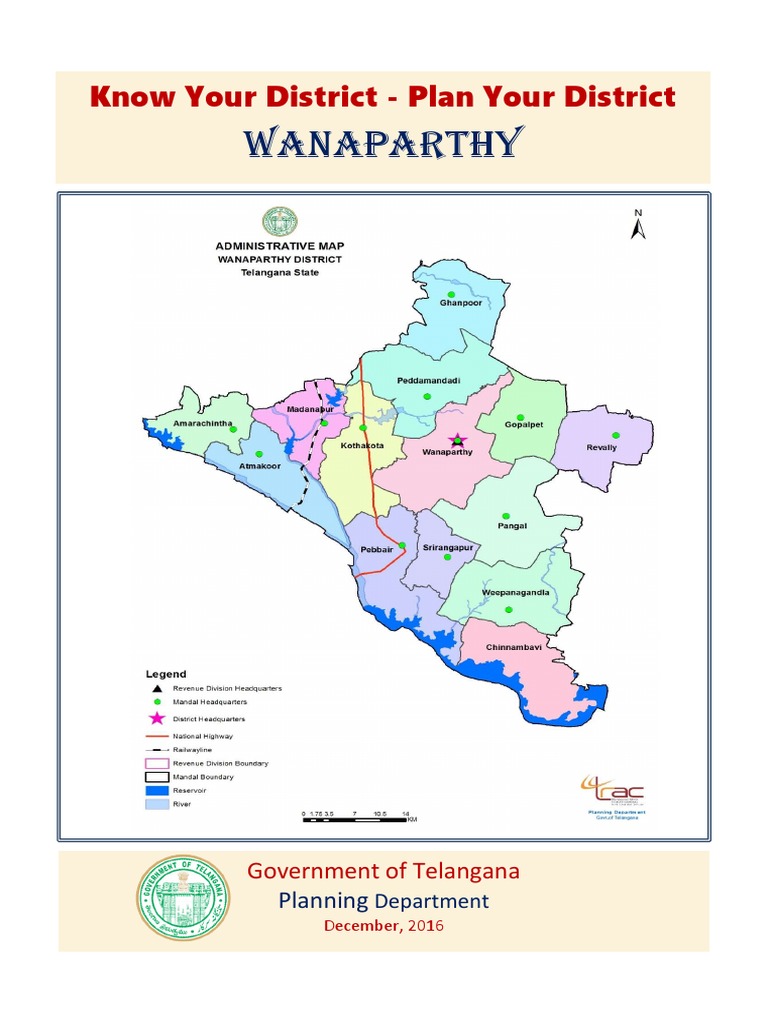 Wanaparthy District Overview and Data | PDF