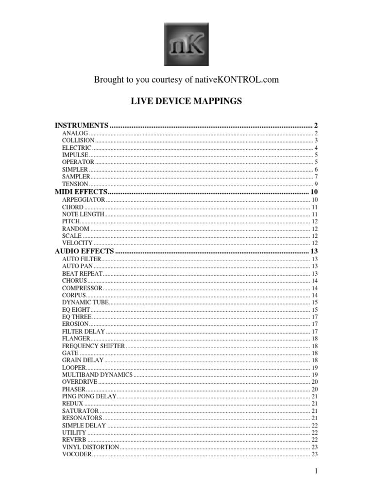 Live Device Mapping PDF | PDF | Home & Garden