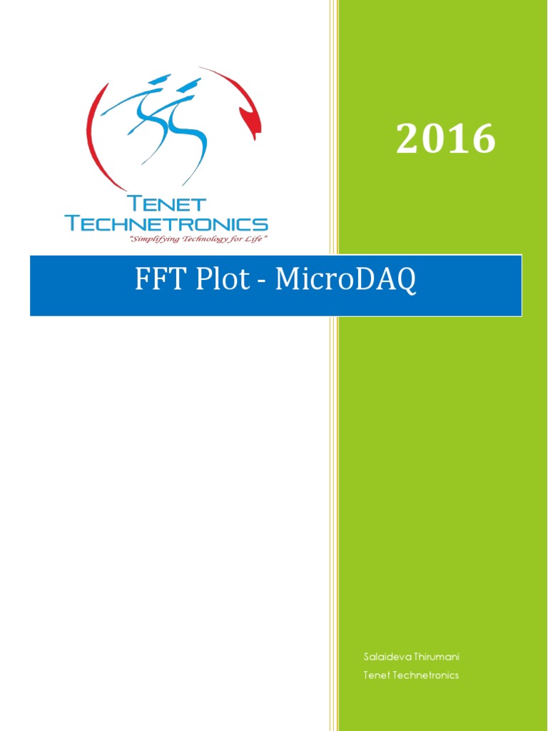 Microdaq FFT | PDF | Digital Signal Processing | Real Time Computing