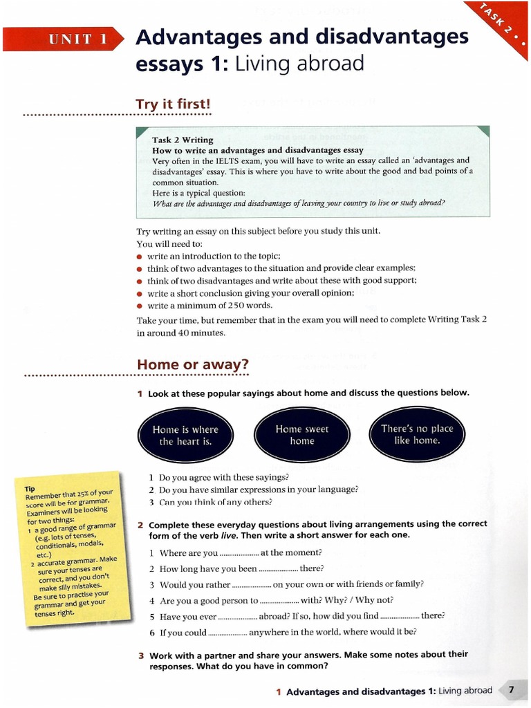 IELTS Advantage. Writing Skills Part 1 | PDF