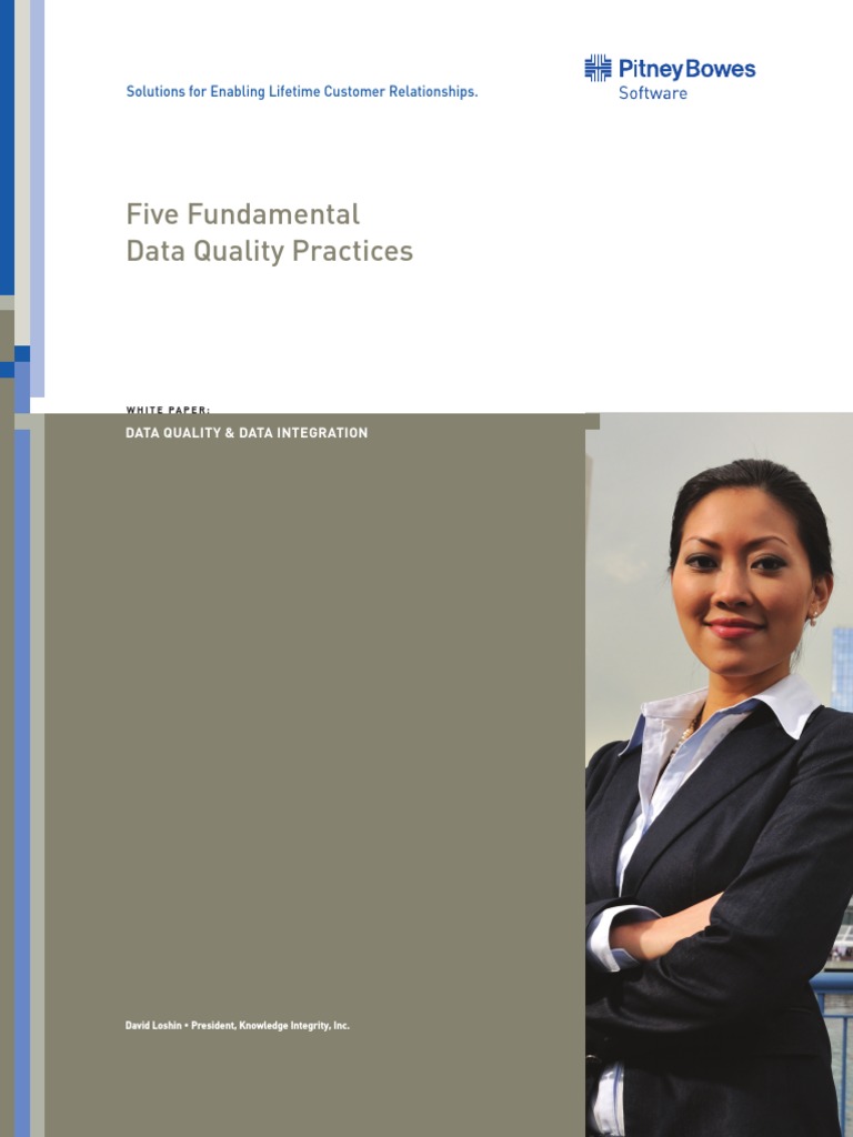 5 Fundamental Data Quality Practices Pdf Data Quality Business