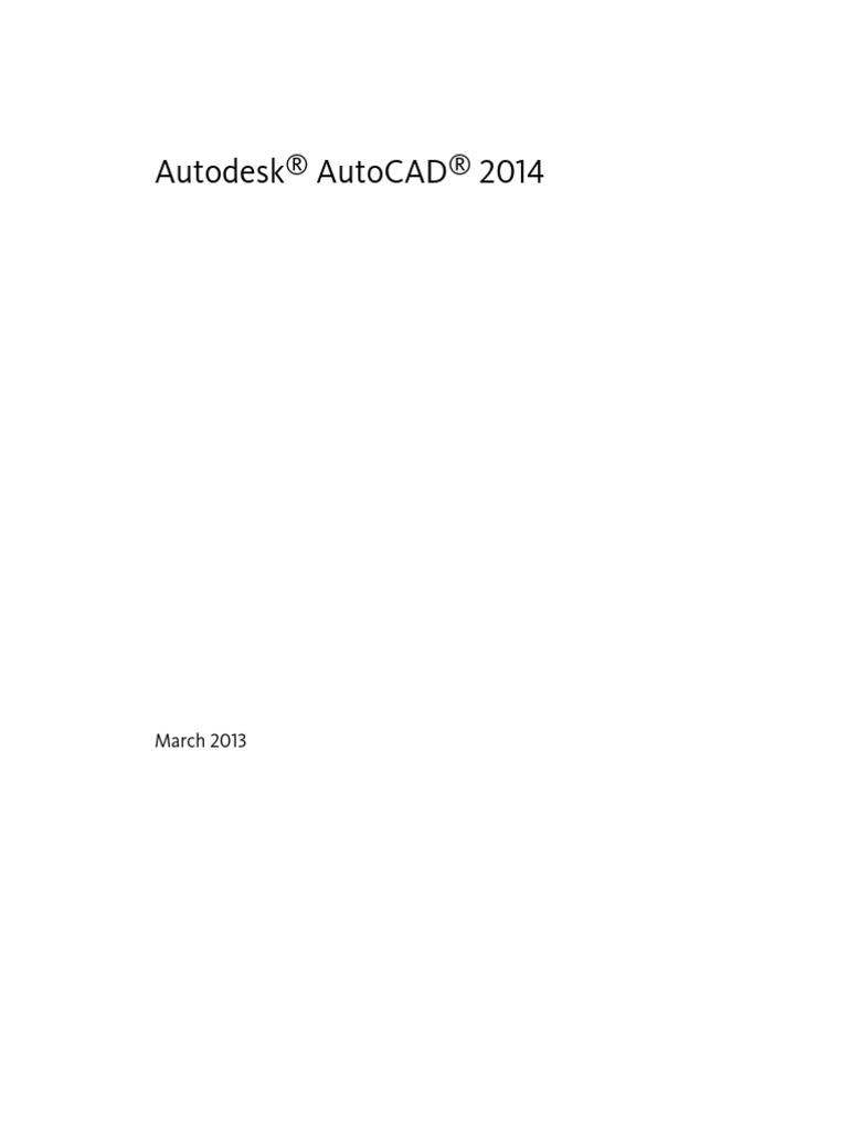 Autocad 2014 PDF DXF Reference Enu PDF | PDF | Teaching Methods ...
