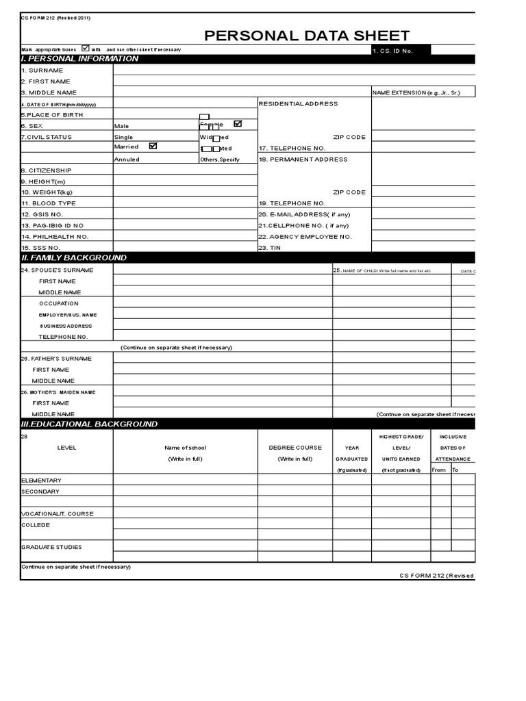 PDS Form | Politics | Justice
