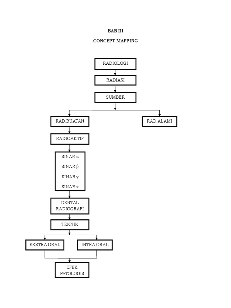 Bab III Concept Mapping Radiologi | PDF