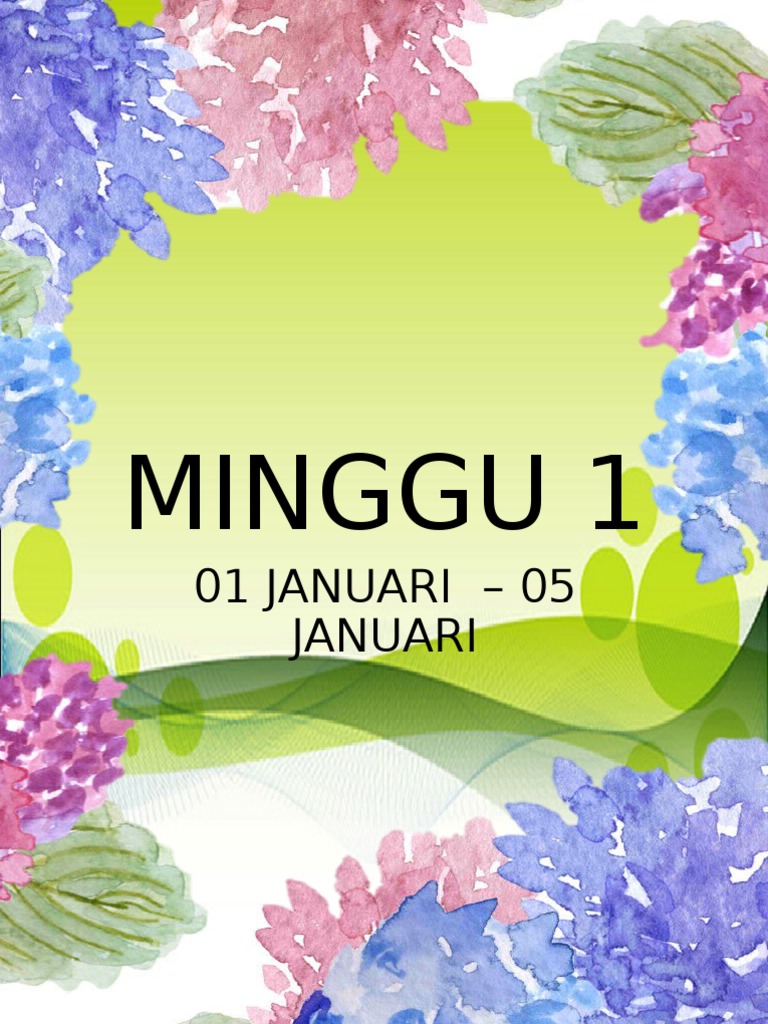 Divider Minggu Kumpulan A Edit | PDF