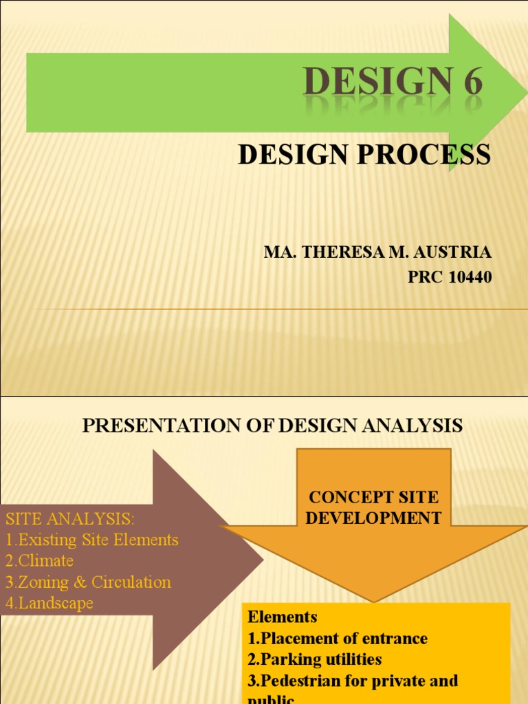 Design Process Site Planning 04 | PDF | Design | Theory
