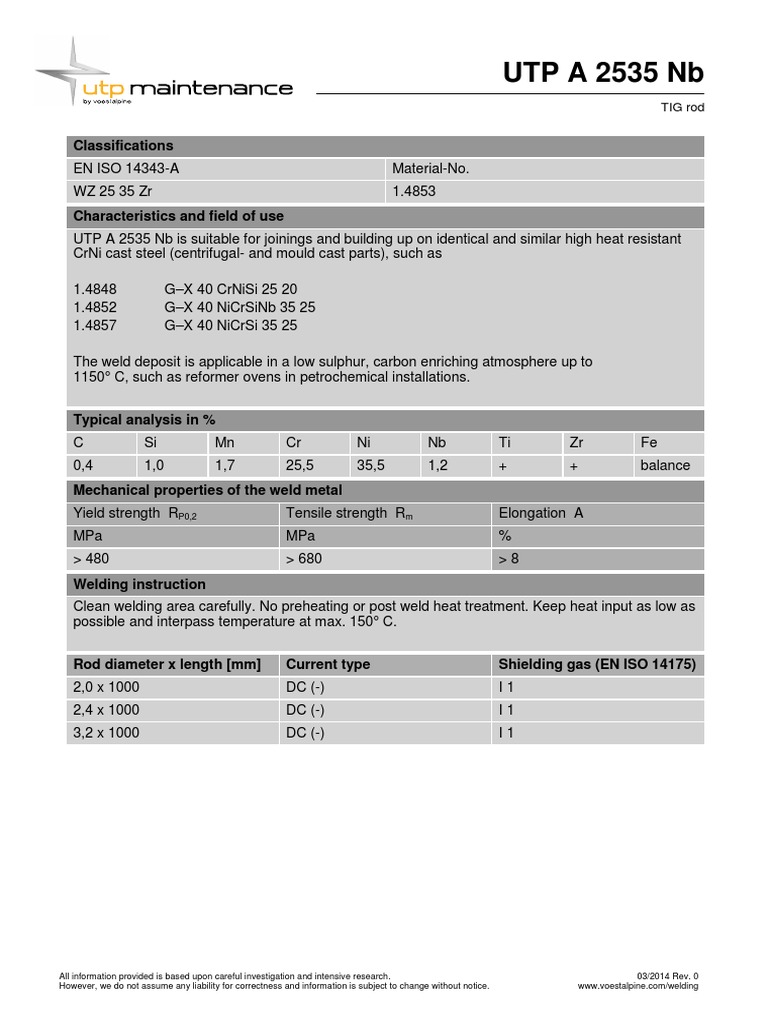 UTP A 2535 NB | PDF | Technology & Engineering