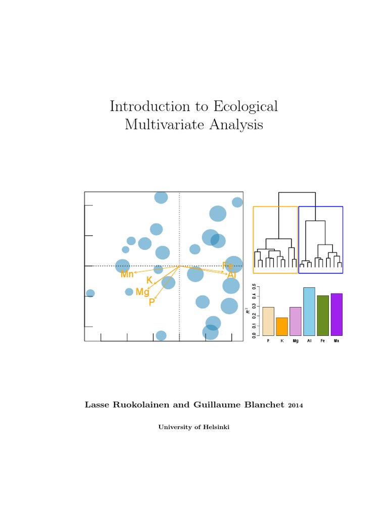 Introduction To Ecological Multivariate Analysis | PDF | Eigenvalues ... Introduction To Ecological Multivariate Analysis | PDF | Eigenvalues ...