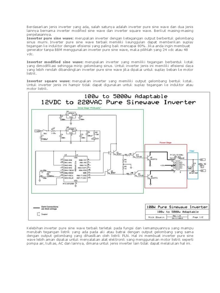 Berdasarkan Jenis Inverter | PDF