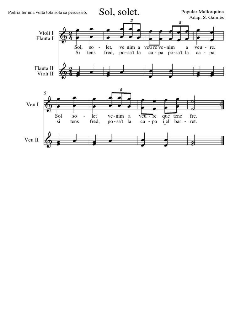 Sol, Solet Instruments en C | PDF