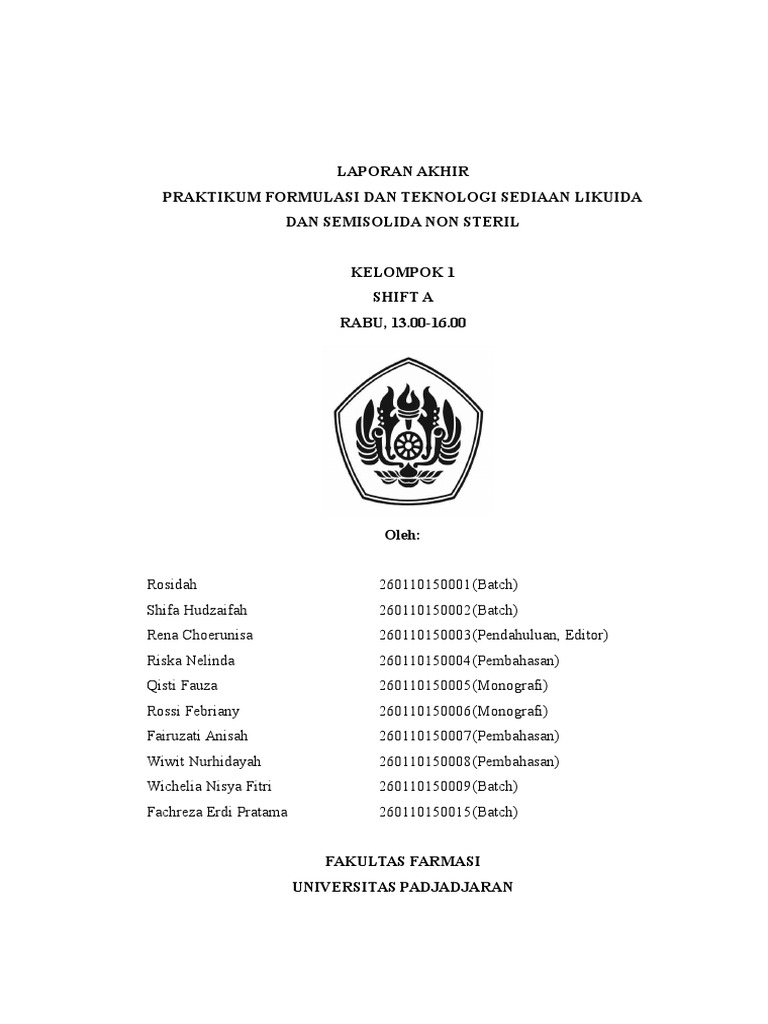 Formulasi Emulsi Oleum Ricini | PDF