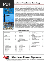 Catalogo Aisladores Maclean | PDF | Insulator (Electricity) | Silicone