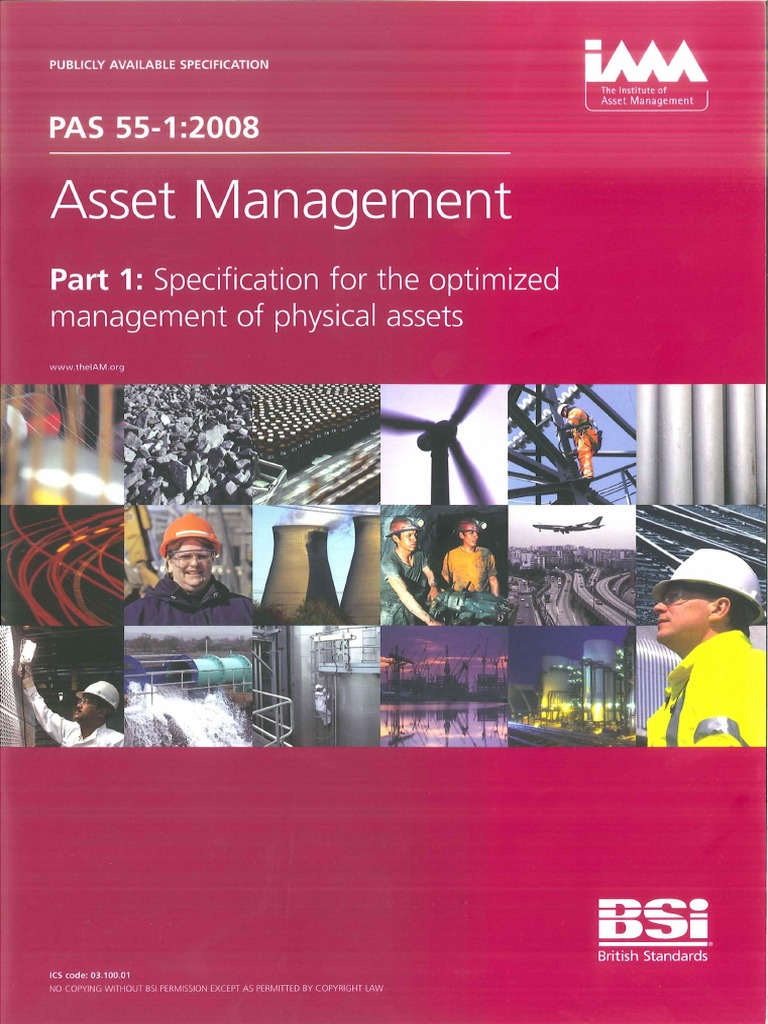 PAS 55-2 Part 1 (2008) PDF | PDF | Risk Management | Asset Management