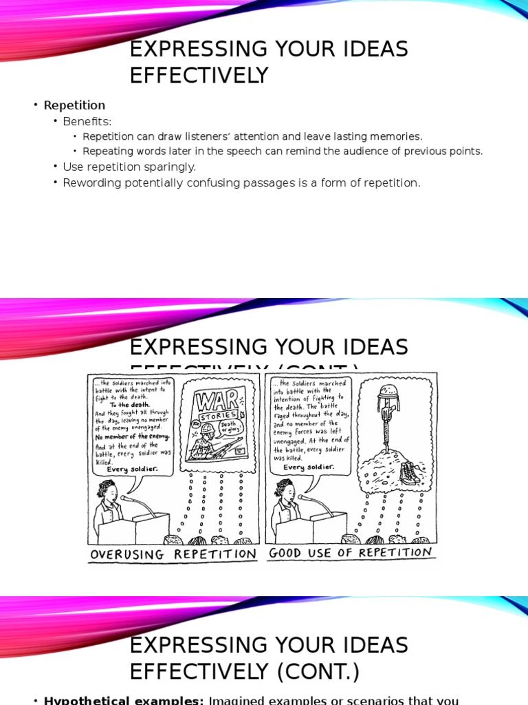 Expressing Your Ideas Effectively | PDF | Stereotypes | Metaphor