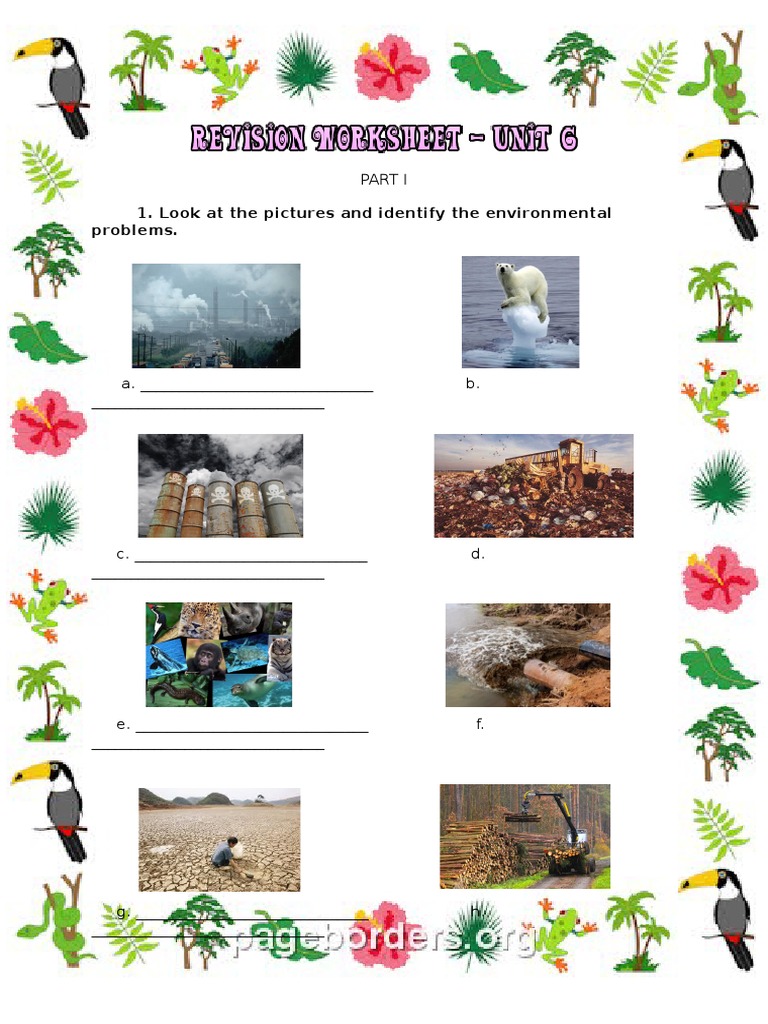Ecotourism Worksheet | PDF | Tourism | Natural Environment