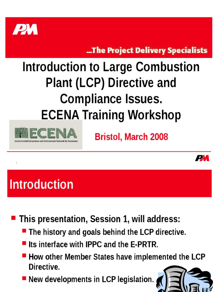 Introduction To Large Combustion Plant (LCP) Directive and Compliance ...