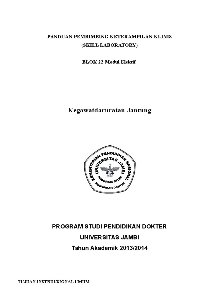 Panduan Skill Lab RJP | PDF