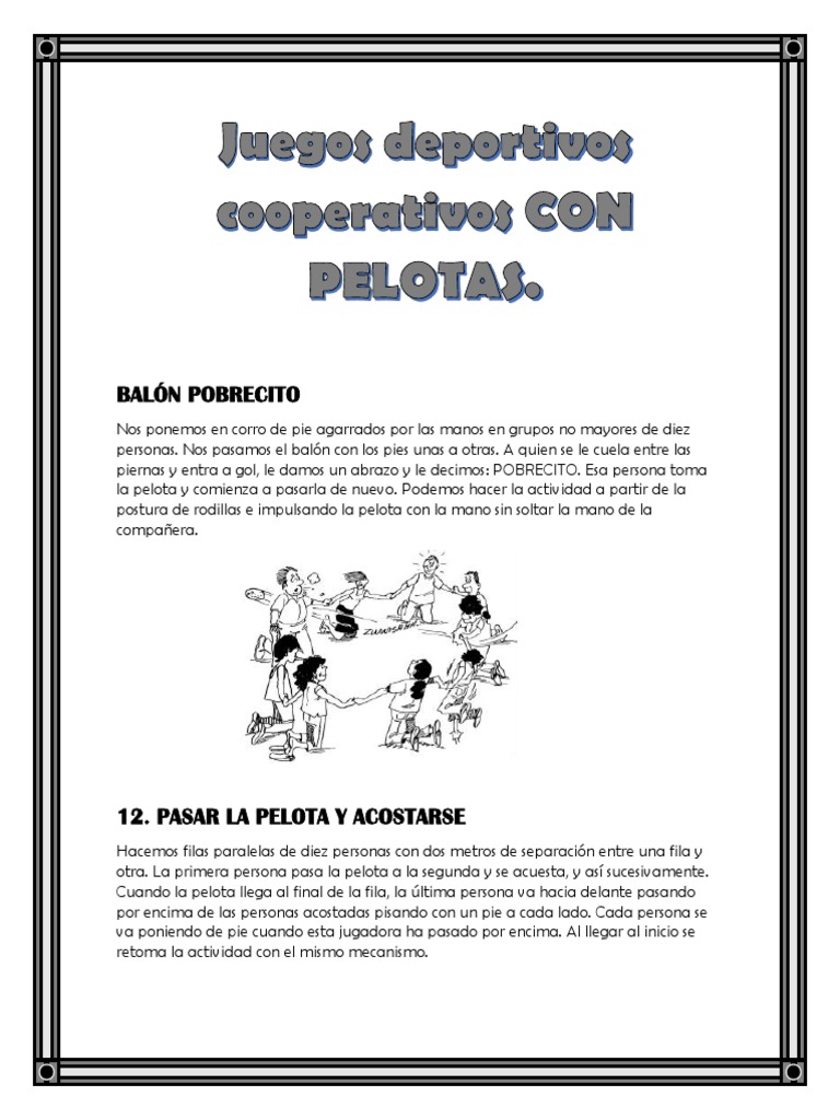 10 Ejercicios Variados Con Pelotas | PDF | Pelota | Deportes
