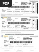 Courier Declaration Format For Non Commercial Value | PDF