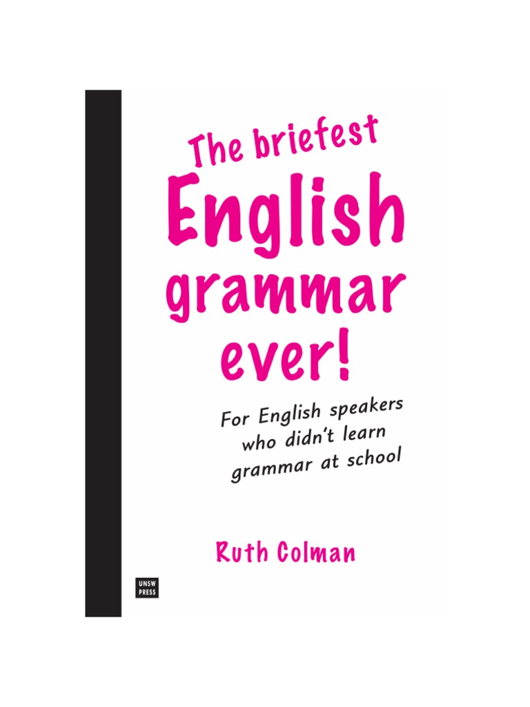 Briefest English Grammar 1 PDF | PDF