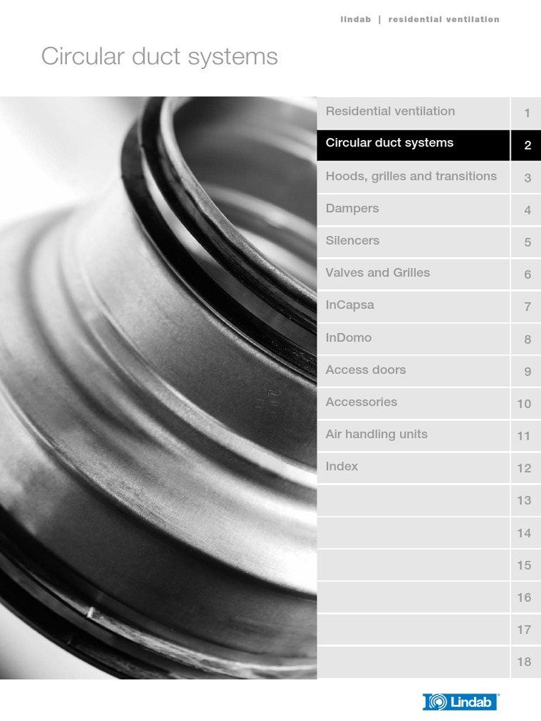 02 Circular Duct Systems | PDF | Duct (Flow) | Building Engineering