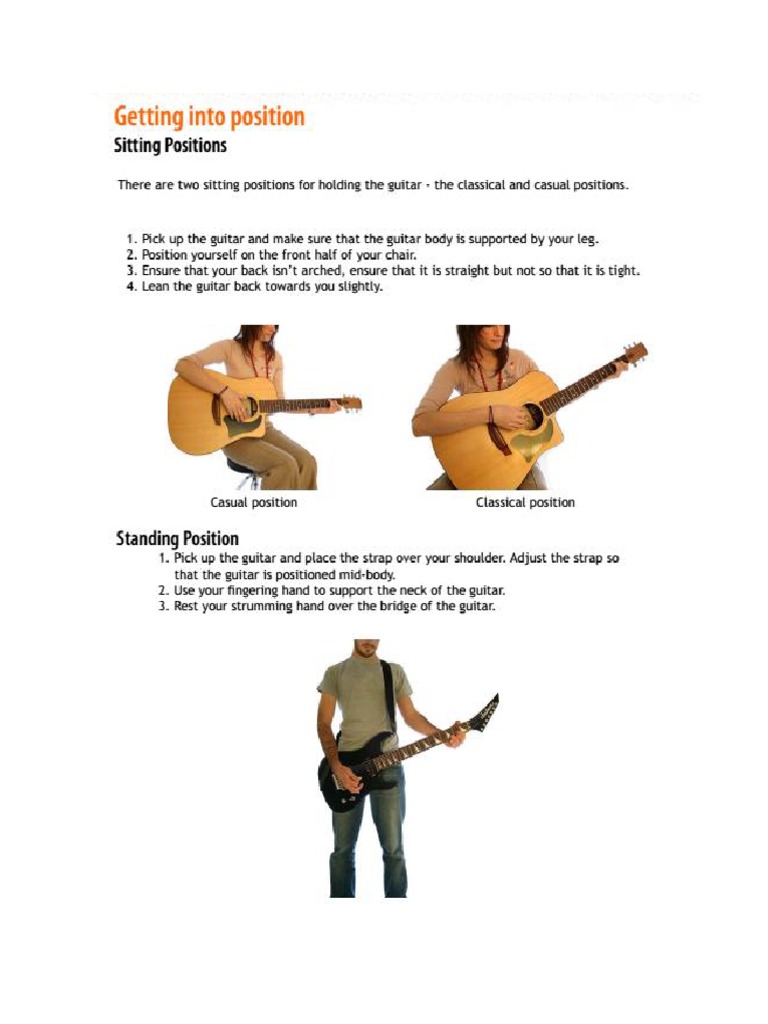 Guitar Grid and Posture | PDF