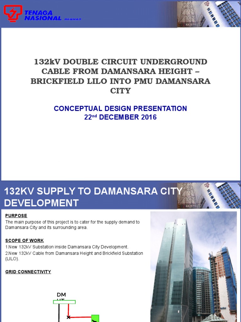 132kV Cable Project for Damansara City | PDF