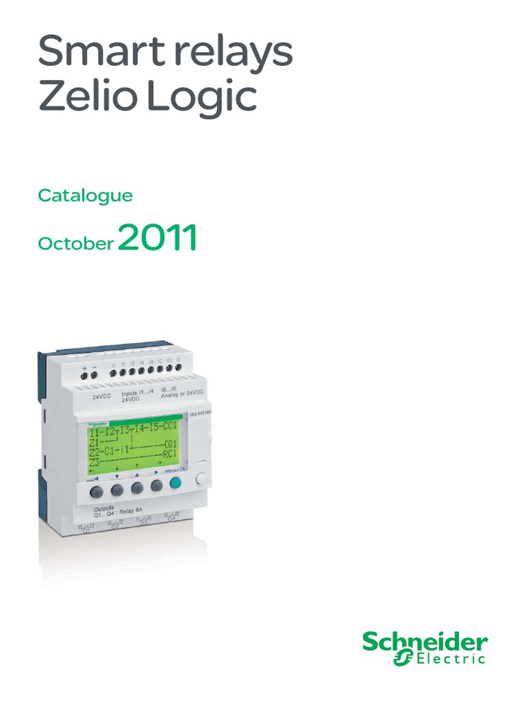 Smart Relays Zelio Logic: Catalogue October | PDF