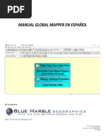 Manual de Global Mapper | PDF | Sistema de información geográfica | Infografia