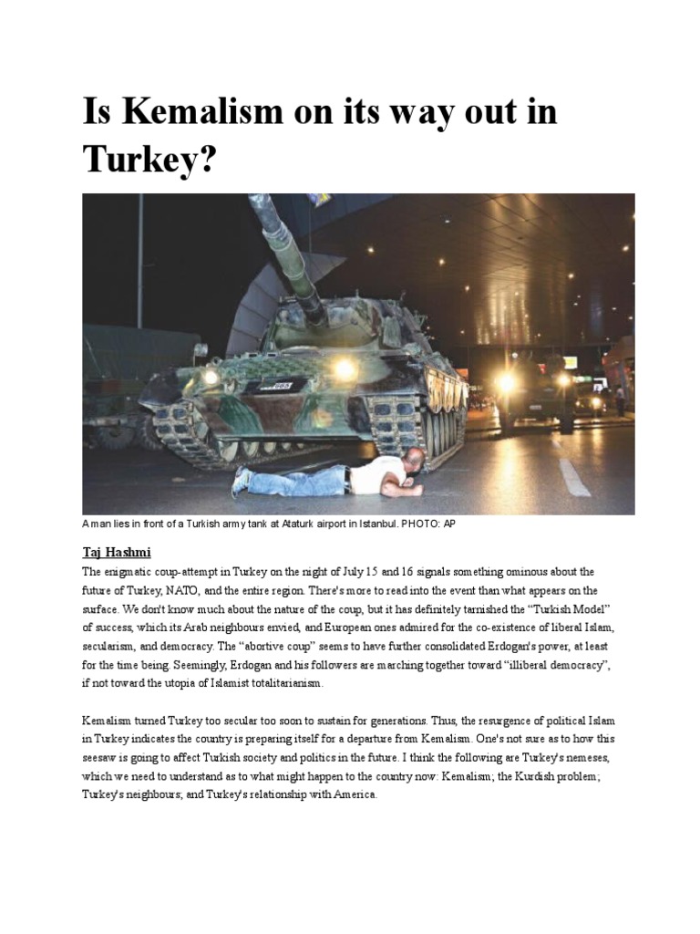 Is Kemalism On Its Way Out in Turkey | PDF | Turkey | Recep Tayyip Erdoğan