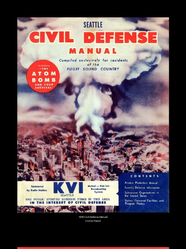 Civil Defense Seattle Manual (1950) | PDF