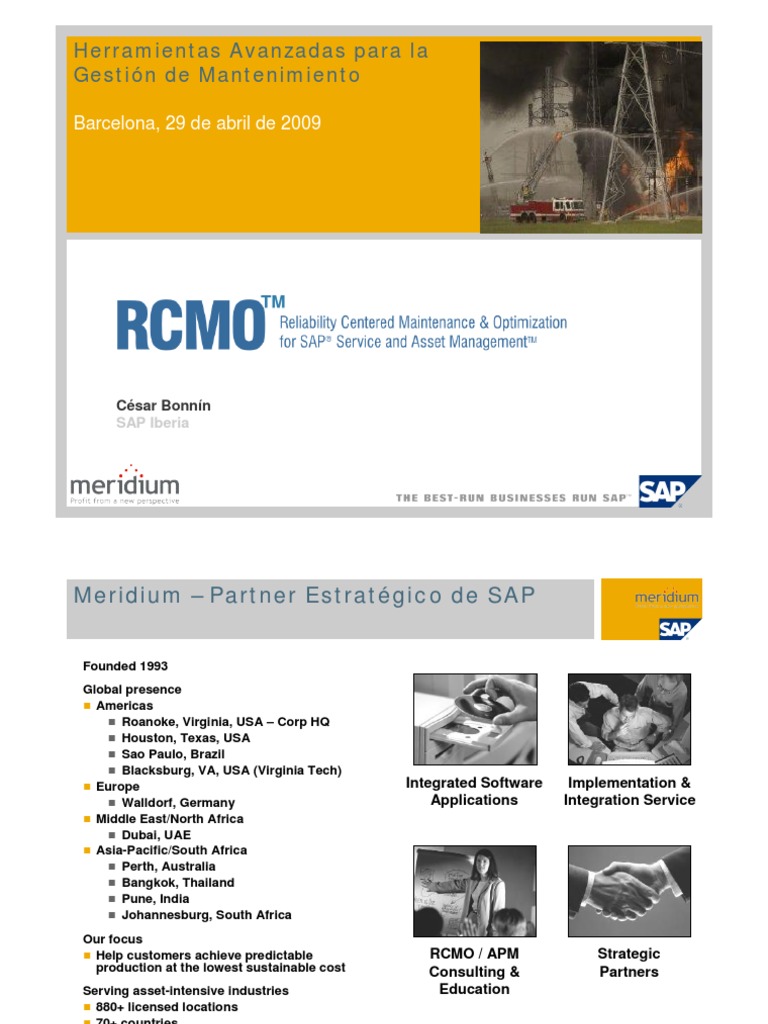 RCMO | PDF | Sap Se | Reliability Engineering