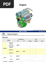 Hyundai Theta GDI Engine Guide | PDF | Fuel Injection | Pump