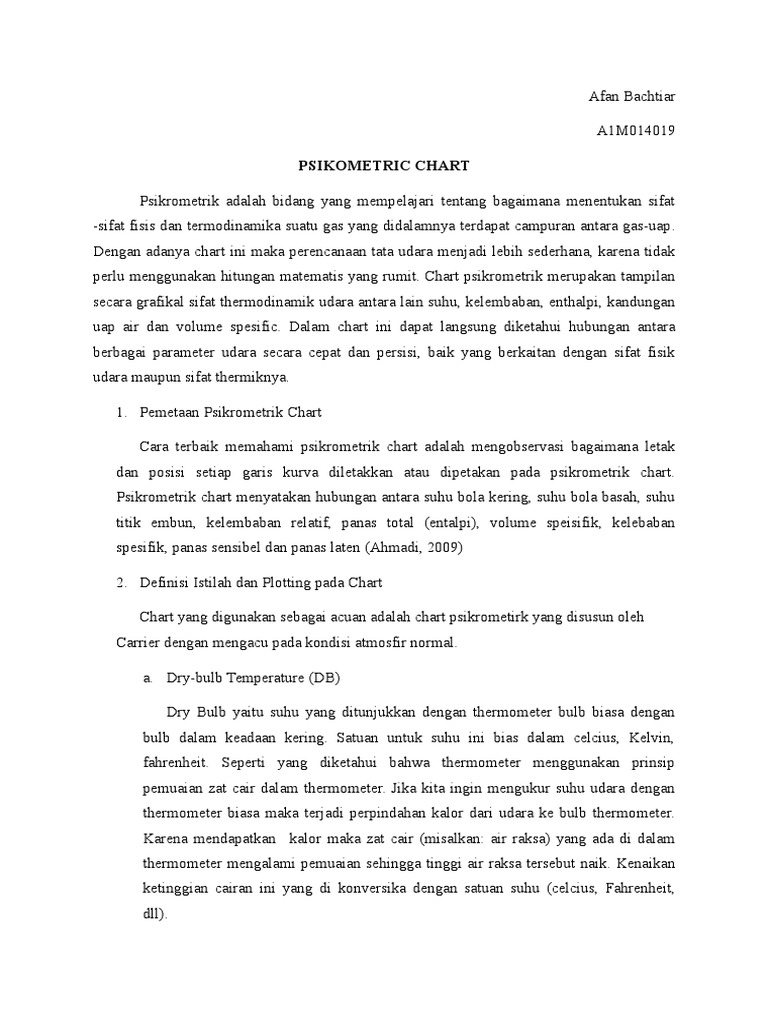 Psikometrik Chart | PDF