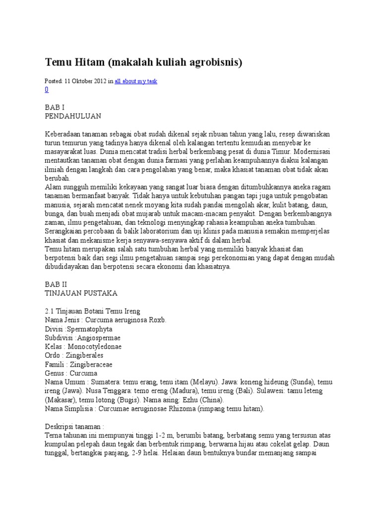 Temu Hitam | PDF