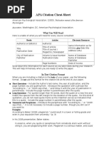 APA Citation Worksheet Answer Key | PDF
