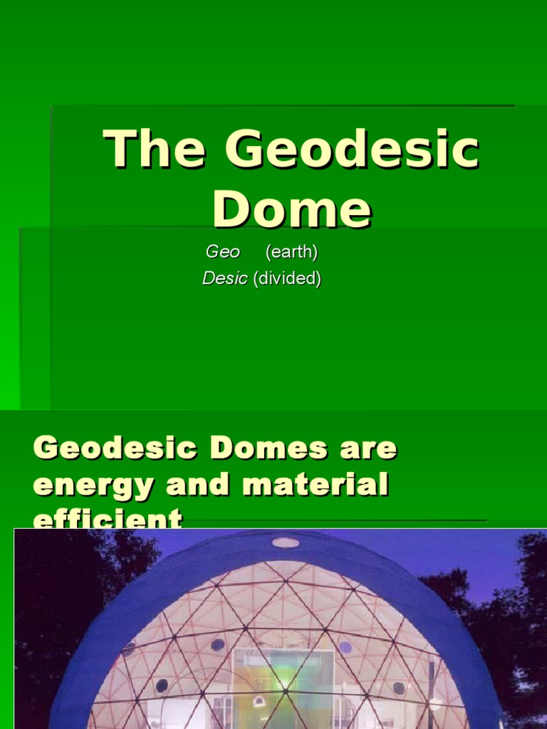 The Geodesic Dome | PDF