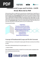 Cut Set | PDF | Matrix (Mathematics) | Graph Theory