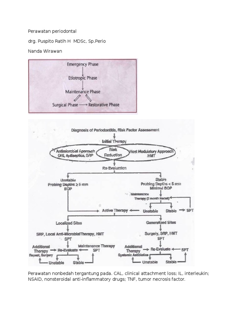 Perawatan Periodontal Drg. Puspito Ratih H MDSC, SP - Perio Nanda Wirawan | PDF